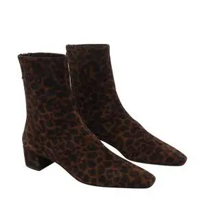 AQUAZZURA Saint Honore Suede Ankle Booties