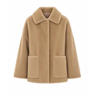 Herno Faux Fur Bomber - Cream