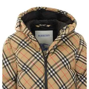 Burberry Check Down Jacket