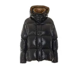 Moncler Parana Quilted Down Jacket With Hood - Black