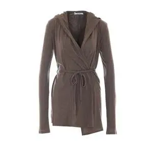 Max Mara Long-sleeve Hooded Cardigan - Brown