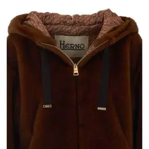 Herno Soft Faux Fur Bomber