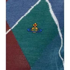 VIVIENNE WESTWOOD Argyle Cropped Cardigan - Multicolor