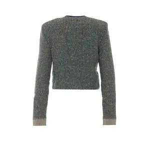 Balmain Glittered Tweed Cardigan