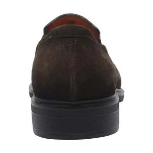 Santoni Suede Loafers Made In Italy