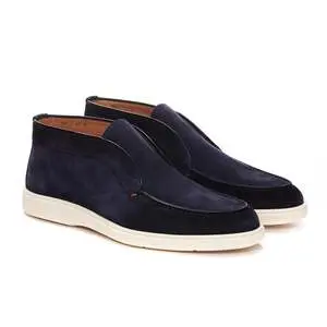 Santoni Suede Desert Booties