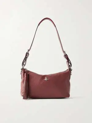 VIVIENNE WESTWOOD Emma Leather Shoulder Bag