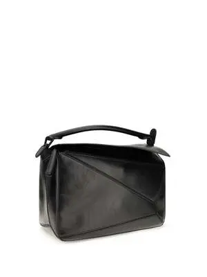 Loewe Large Paper-effect Calfskin Puzzle Handbag