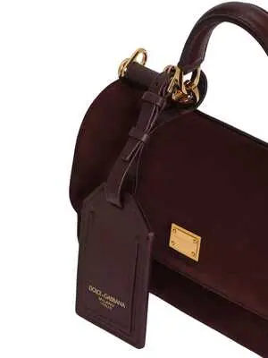 Dolce & Gabbana My Sicily Mini Handbag In Split Leather