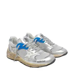 GOLDEN GOOSE Running Dad-star Sneakers Tone - Silver