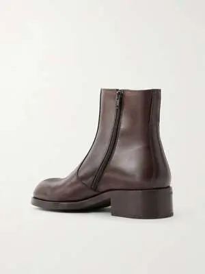 LEMAIRE Leather Ankle Boots
