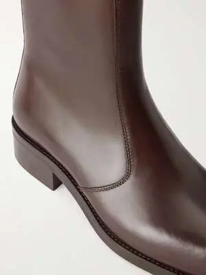 LEMAIRE Leather Ankle Boots