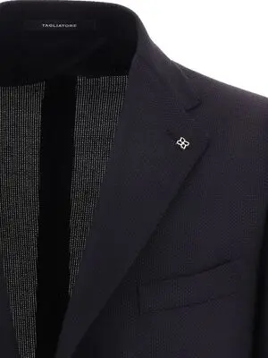 Tagliatore Notched-lapels Single-breasted Blazer