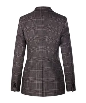 Tagliatore Double-breasted Plaid Blazer