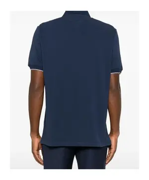 Brunello Cucinelli Logo-embroidered Polo Shirt