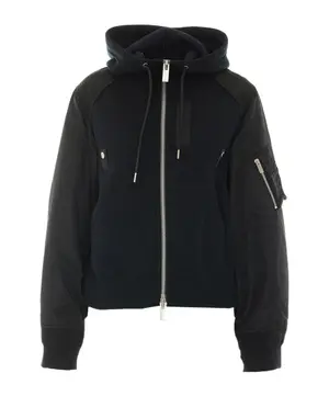 Sacai Sponge Sweat Bomber Hoodie