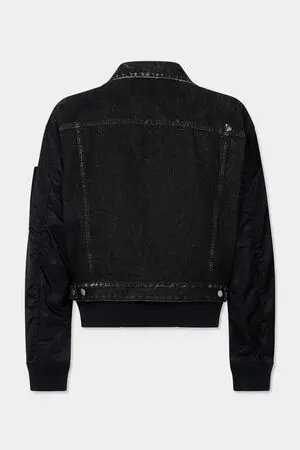 Dsquared2 Aviator Hybrid Jean Jacket