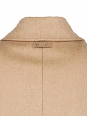LARDINI Hidden Placket Short Coat