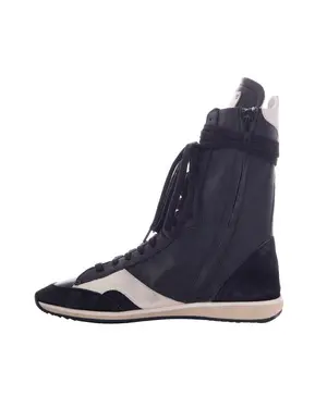 Patrizia Pepe Racing Skin '93" Lace-up Boots