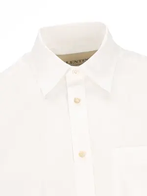 Valentino Garavani Collared Long-sleeved Shirt