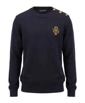 Dolce & Gabbana Crew Neck Long Sleeve Knitwear