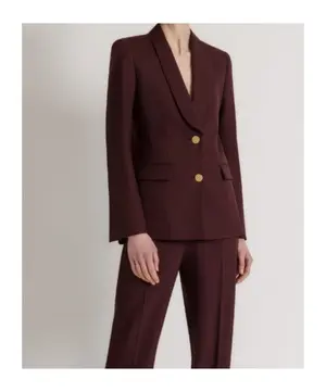 Alberta Ferretti Buttoned Tailored Blazer