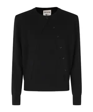 SEMICOUTURE Crew Neck Long Sleeve Sweater