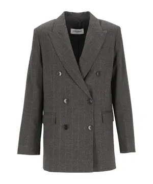 AL DUCA DAOSTA 1902 Checked Double-breasted Blazer