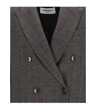 AL DUCA DAOSTA 1902 Checked Double-breasted Blazer