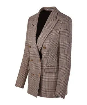 Tagliatore Plaid Suit Jacket
