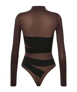 Wolford Long-sleeve Bodysuit - Black
