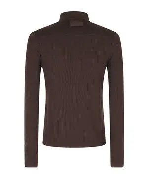Ports 1961 Long-sleeve Knitted Polo Shirt