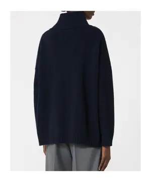 Max Mara Wool Knit Turtleneck Jumper