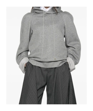 Carven Long-sleeved Hooded Sweatshirt
