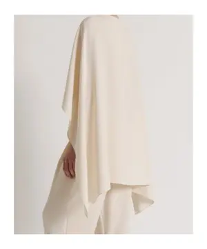 Alberta Ferretti Asymmetrical High-low Fluid Cape