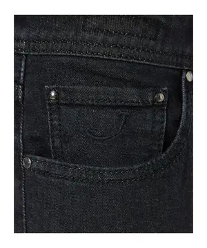 Jacob Cohen Bard Logo Patch Jeans