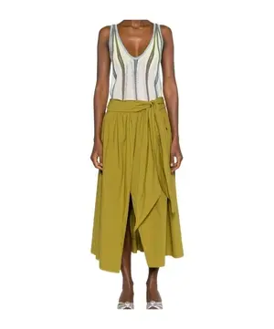 FORTE_FORTE Belted Skirt