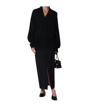 Extreme Cashmere Asymmetrical Cashmere Cardigan