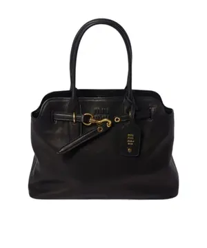 Miu Miu Logo Shoulder Bag