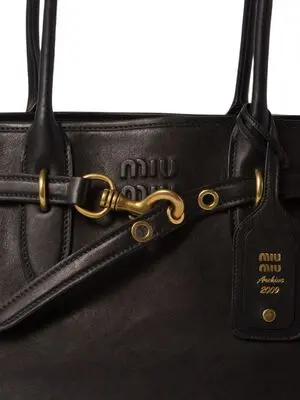 Miu Miu Logo Shoulder Bag