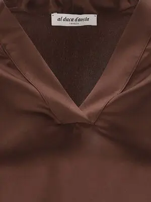 AL DUCA DAOSTA 1902 Long Sleeve V-neck Top