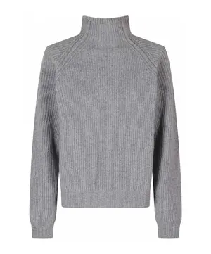 Federica Tosi Ribbed Turtleneck Knitted Sweater - No
