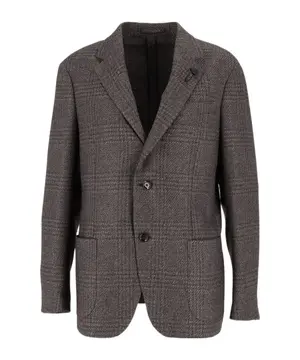 LARDINI Single Breasted Tailored Blazer