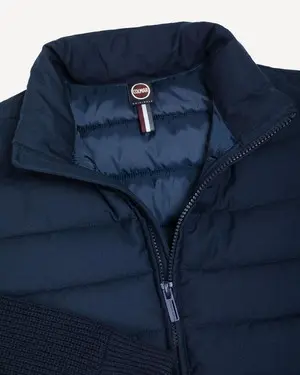 COLMAR Padded Jacket With Knit Sleeves