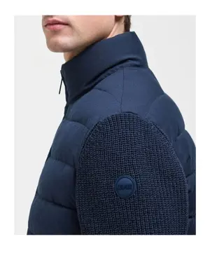 COLMAR Padded Jacket With Knit Sleeves