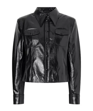 WILLY CHAVARRIA Chavela Leather Jacket - Black
