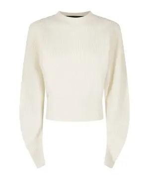 Federica Tosi Crew-neck Sweater - White