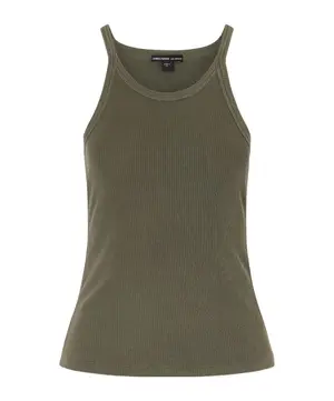 JAMES PERSE Ribbed Supima Cotton-blend Tank