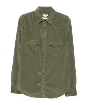 Jacob Cohen Long-sleeved Shirt - Olive Green
