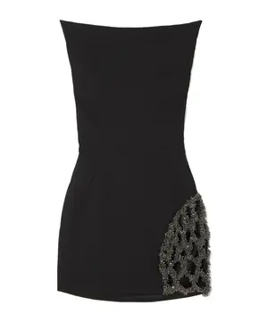 Maticevski Reveal Embellished Stretch-crepe Mini Dress